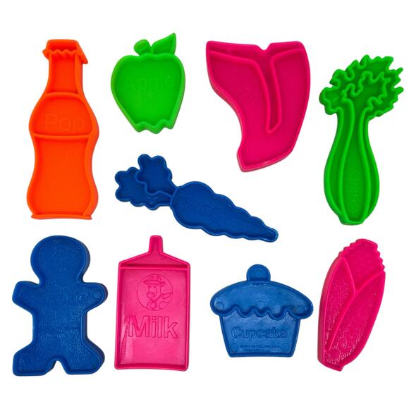 Mattel | Toys | Vintage 972 Mattel Tuff Stuff Play Food 9 Pc Complete ...